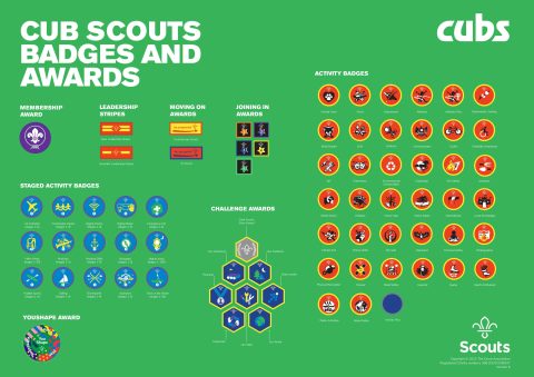Cubs Badges | 1st Kirkham & Wesham Scout Group